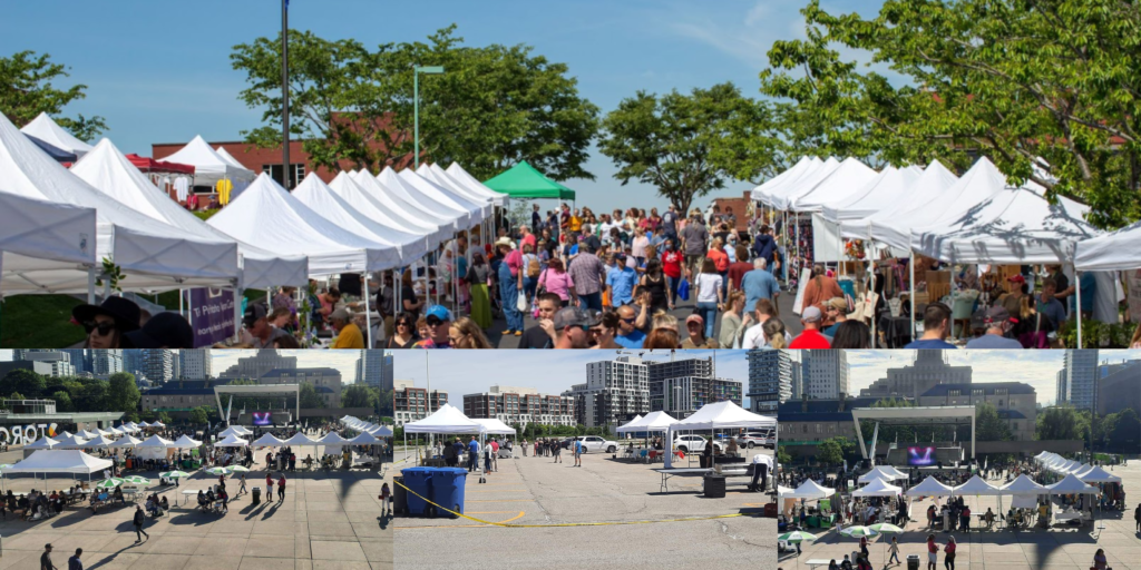 Street Festival Canopy Rental - Sunshine Party and Tent Rentals
